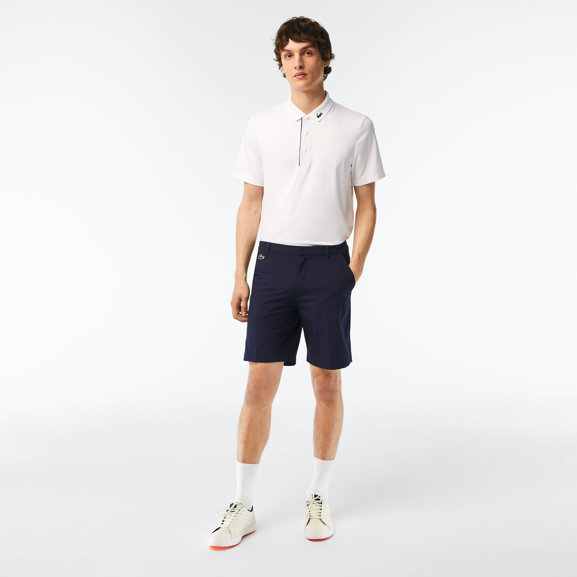 Lacoste golf shorts store