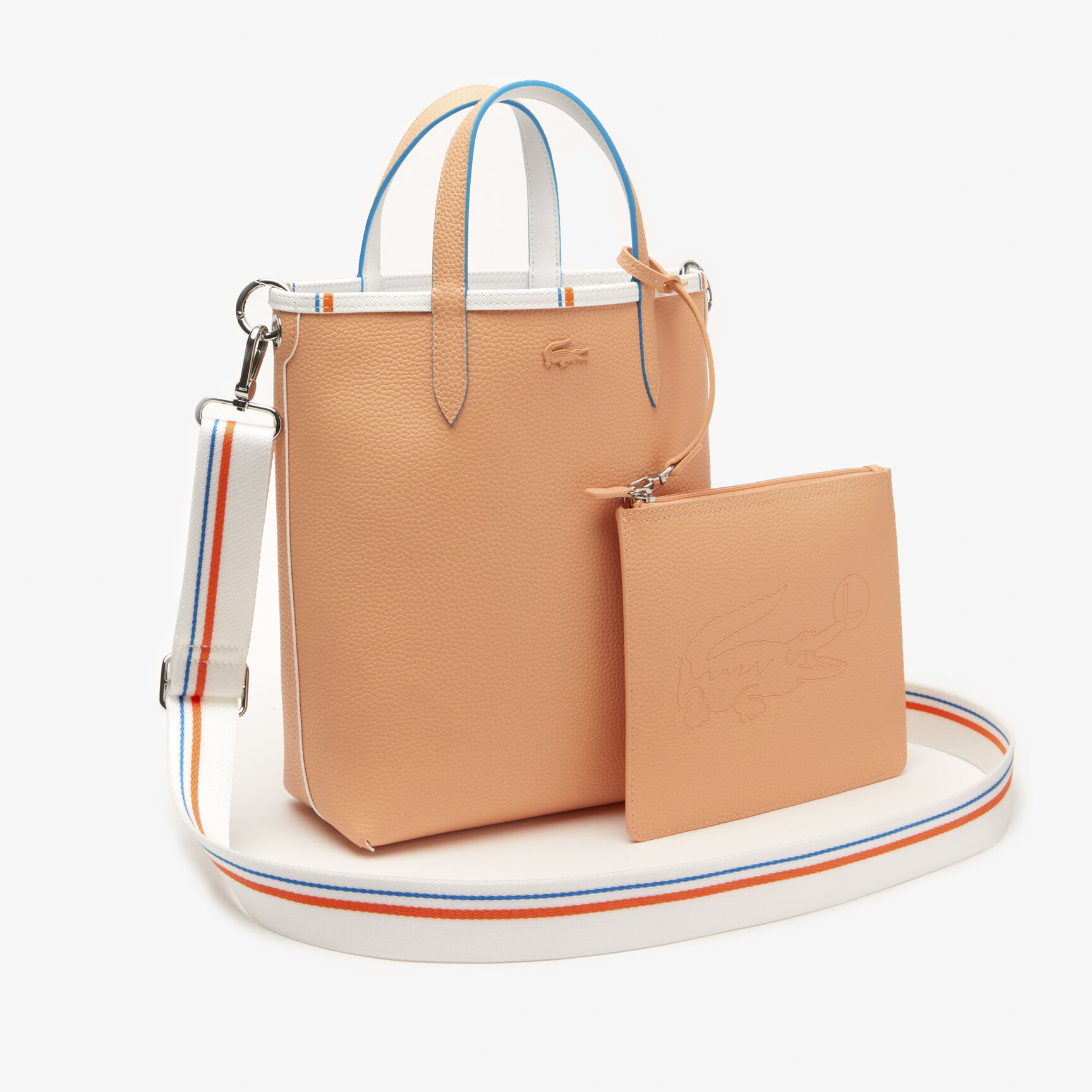 Buy Women’s Lacoste Anna Reversible Vertical Tote with Pouch | Lacoste QA